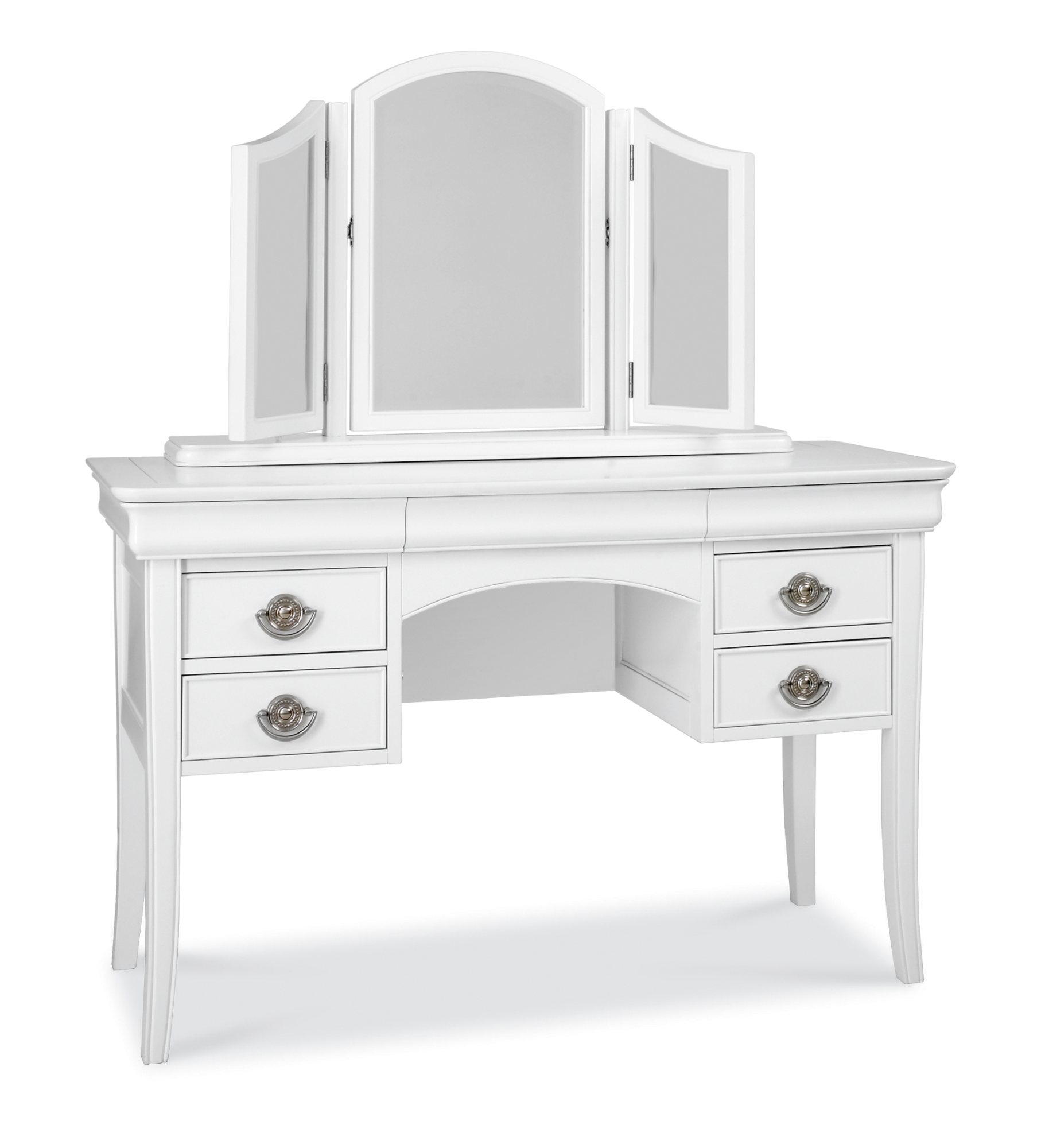 Venet Dressing Table Set - White - Home Origins