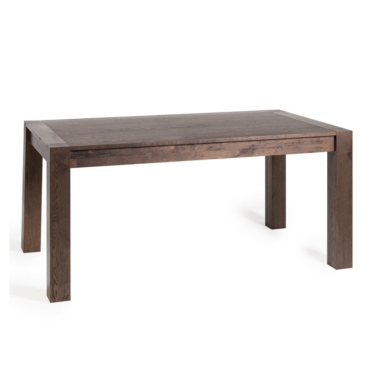 Blake Dark Oak Large 6-8 Dining Table & 6 Dali Mustard Velvet Dining C ...