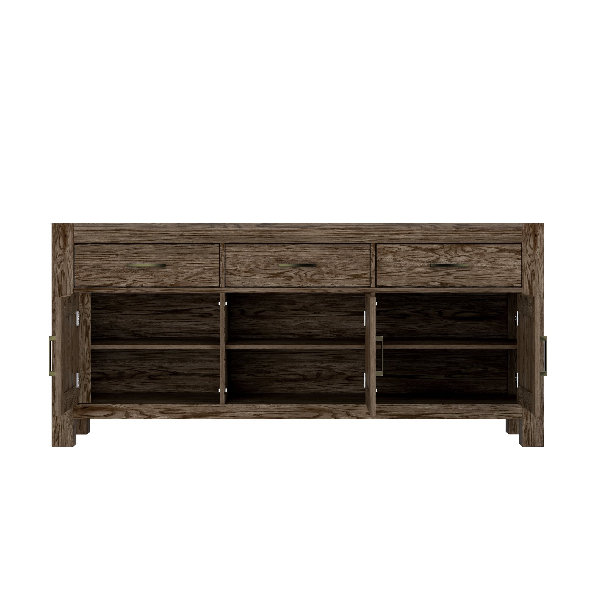Blake Wide Sideboard - Dark Oak - Home Origins