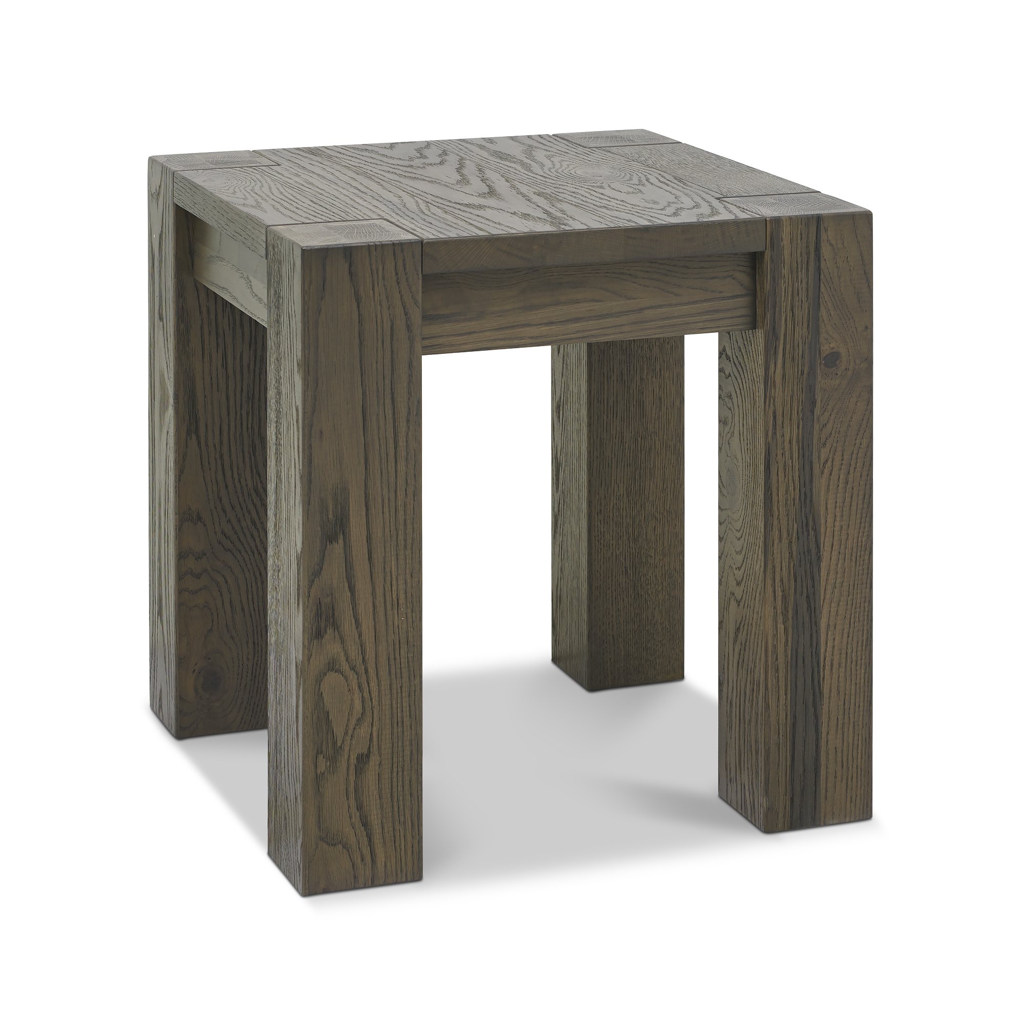 Constable Lamp Table - Fumed Oak - Home Origins