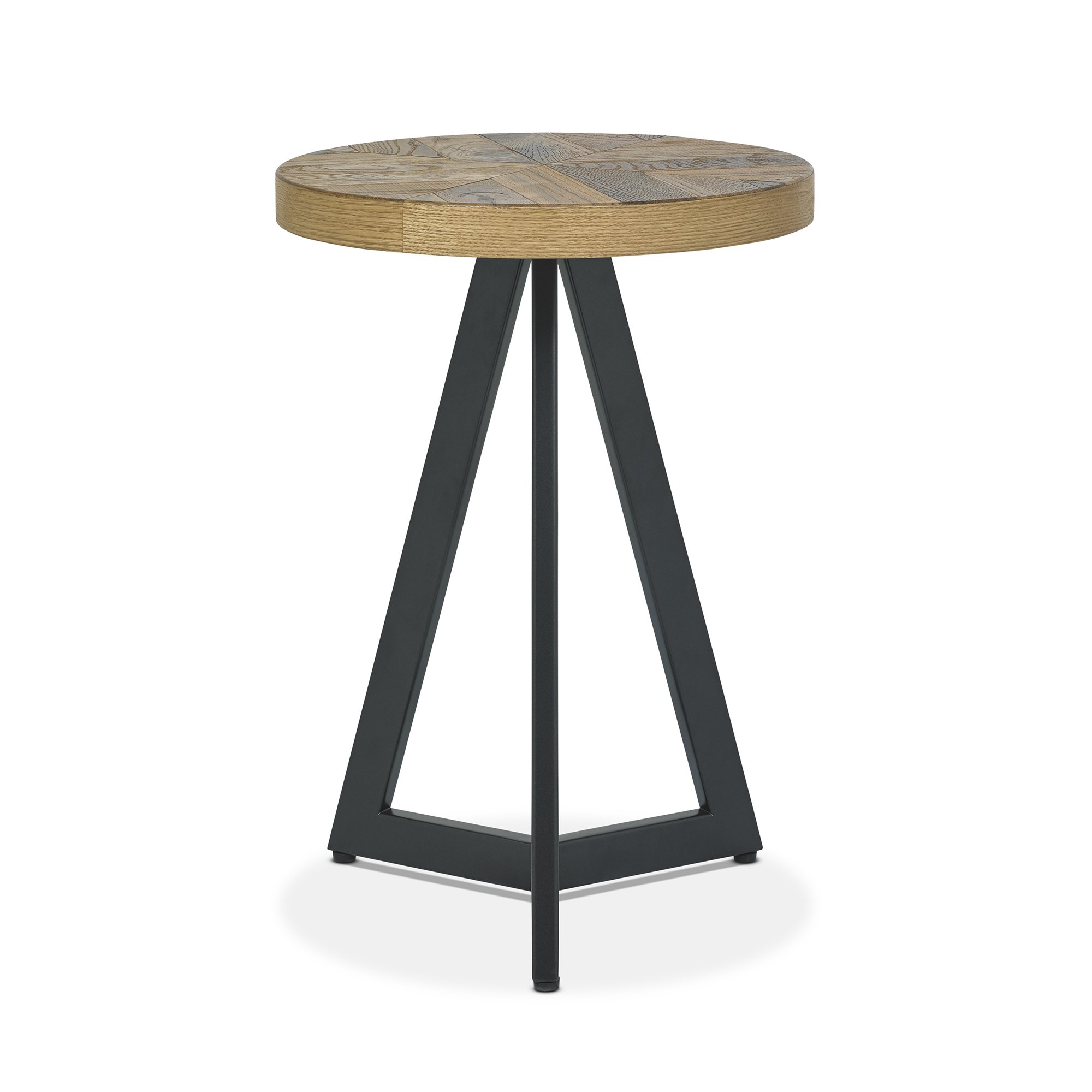 Bosco Lamp Table - Rustic Oak - Home Origins