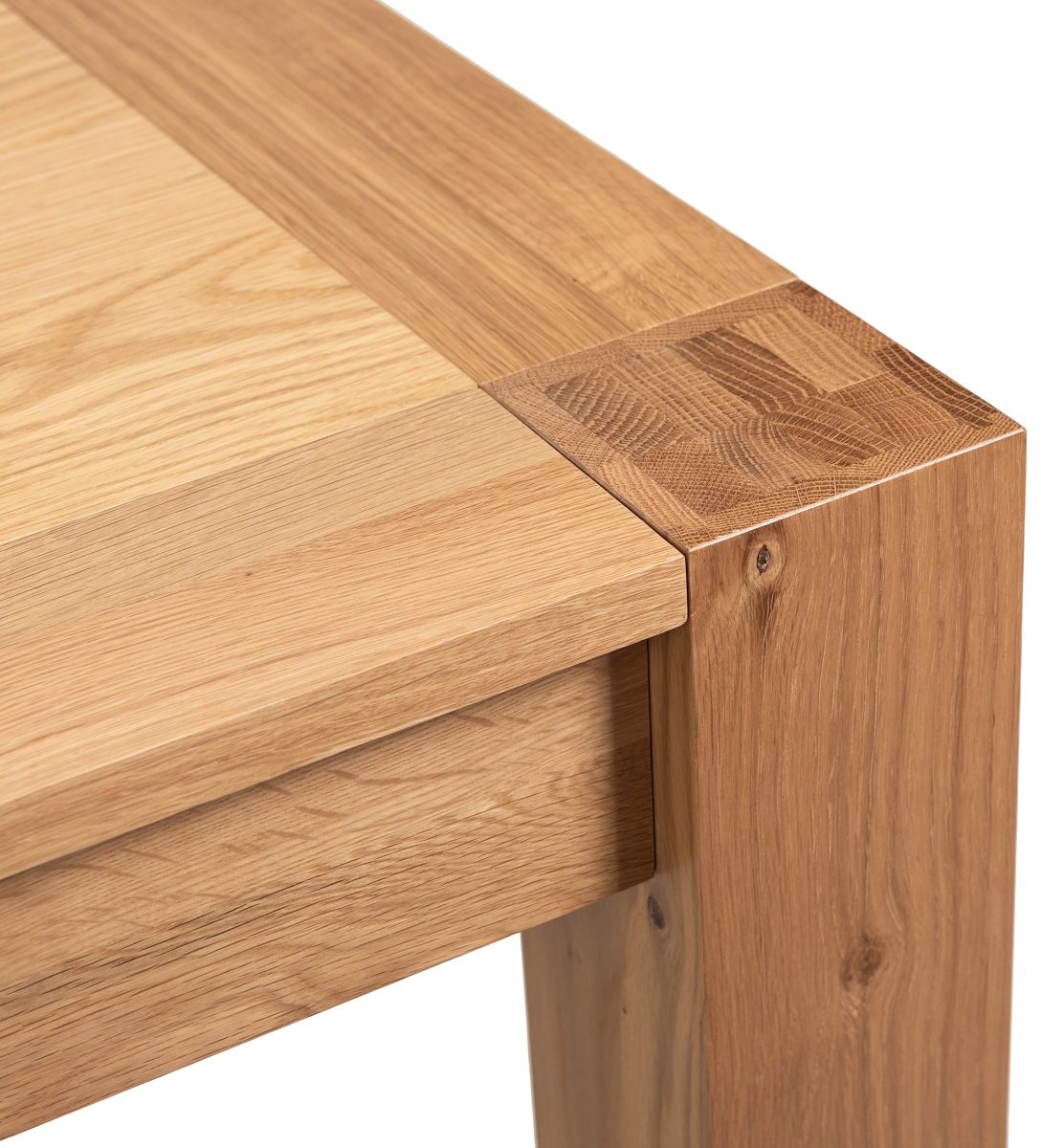 Blake 6-10 Seat Dining Table - Light Oak - Home Origins