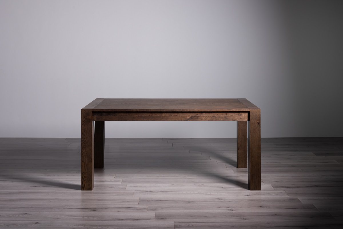 Blake 6-8 Seat Dining Table - Dark Oak - Home Origins