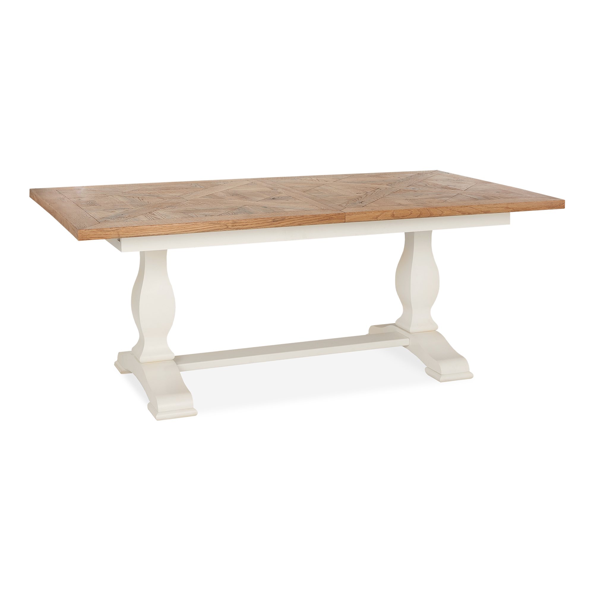 Rivera 6-8 Seater Dining Table - Two Tone - Home Origins