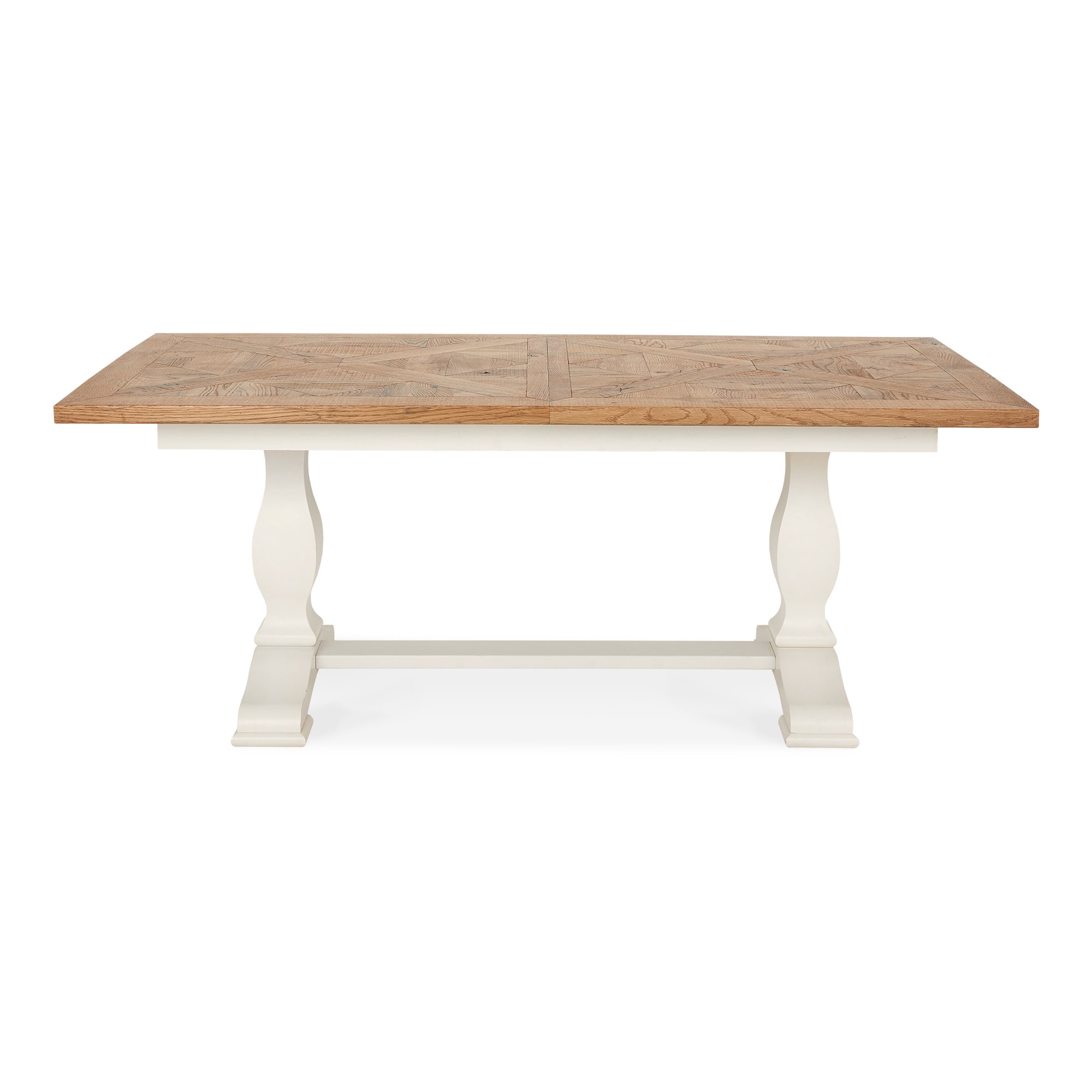 Rivera 6-8 Seater Dining Table - Two Tone - Home Origins