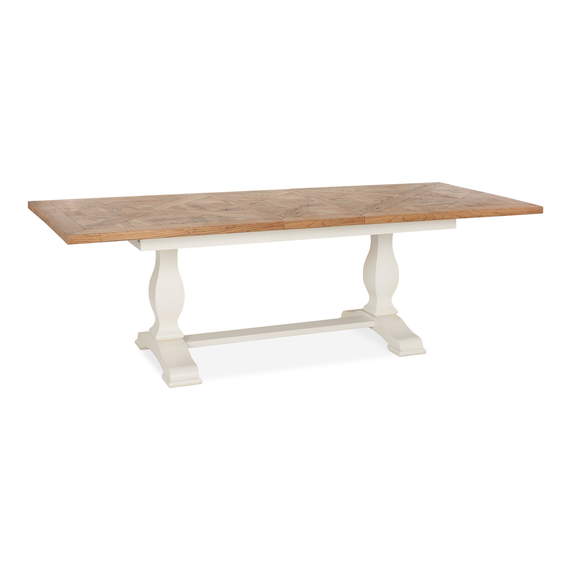 Rivera 6-8 Seater Dining Table - Two Tone - Home Origins