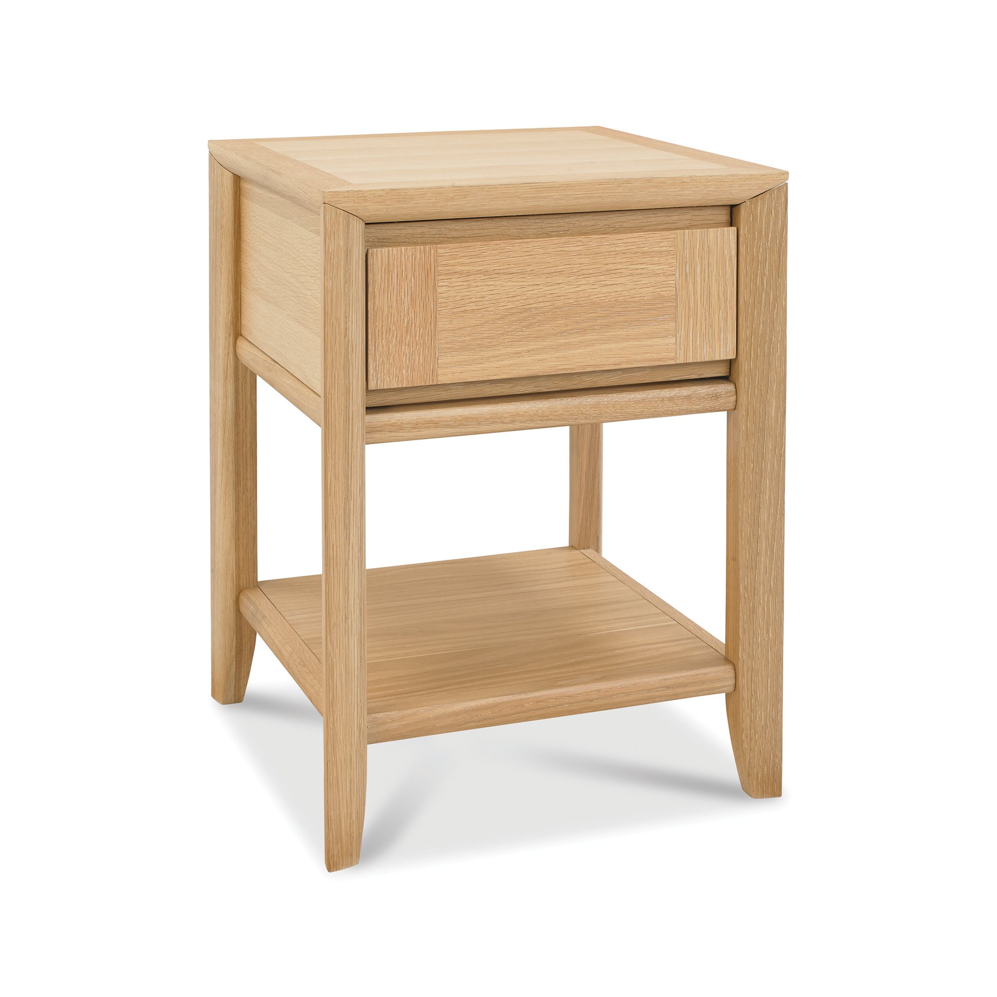 Jasper Lamp Table with Drawer - Oak - Home Origins