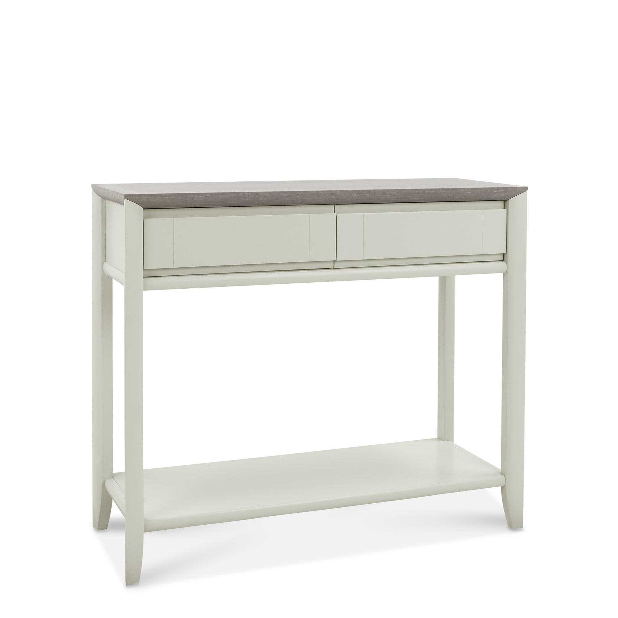 Jasper Console Table with Drawers - Grey Oak & Grey - Home Origins