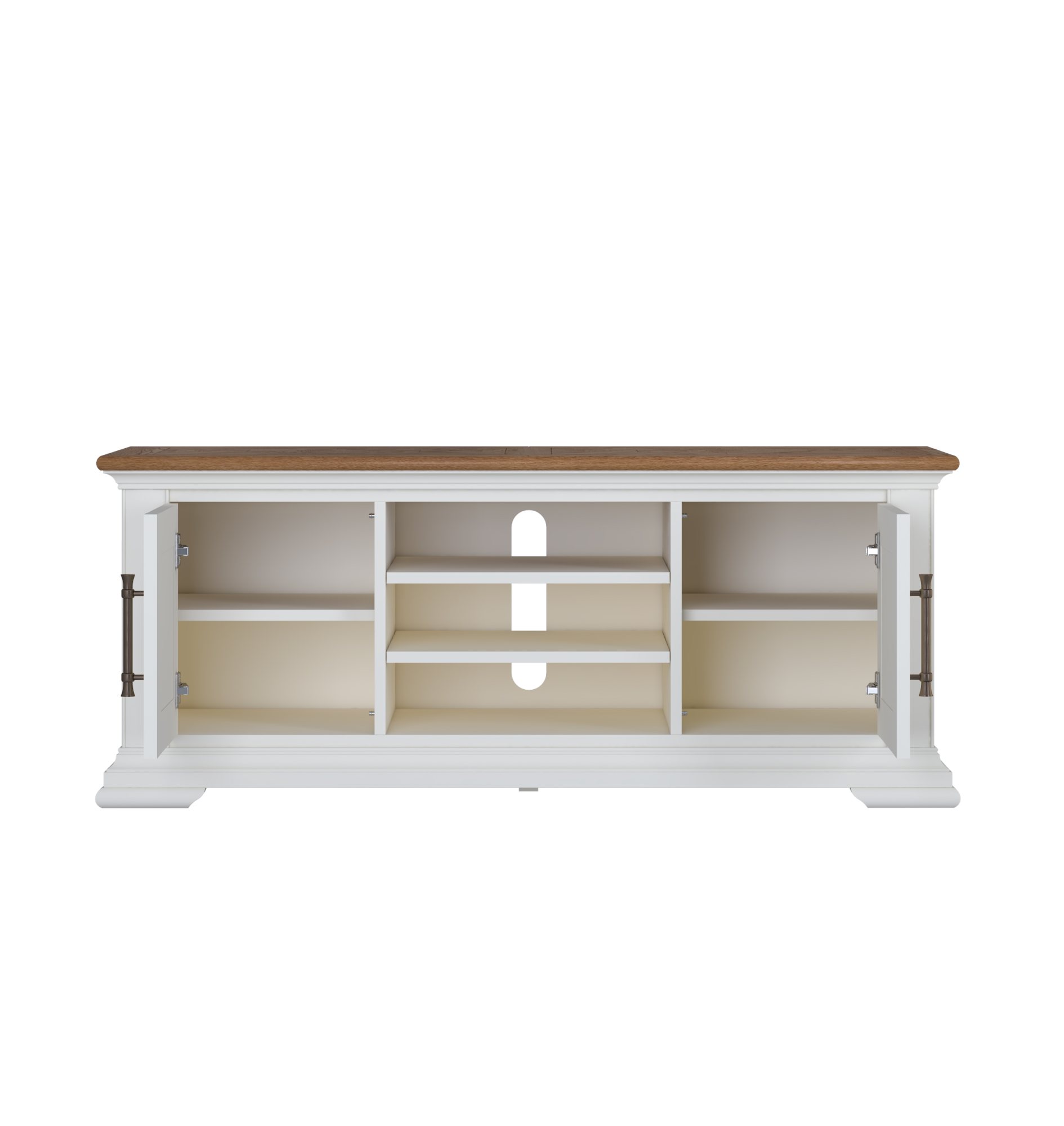 Rivera Wide TV Unit - Two Tone - Home Origins