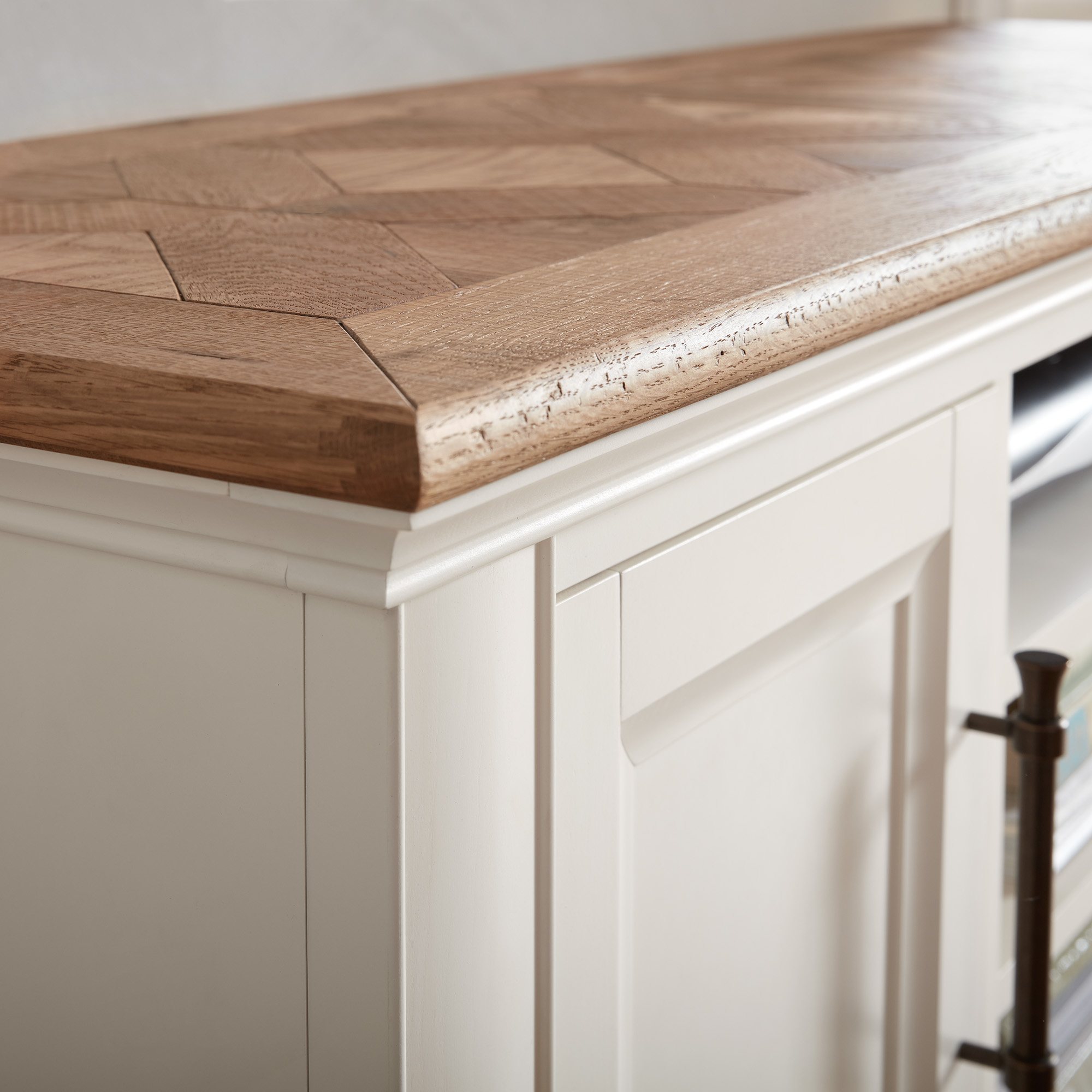 Rivera Wide TV Unit - Two Tone - Home Origins